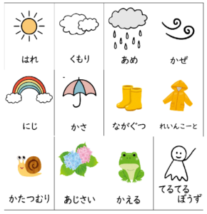 Tsuyu -Rainy Season- Flipbook and Activity - Japan Foundation, Sydney